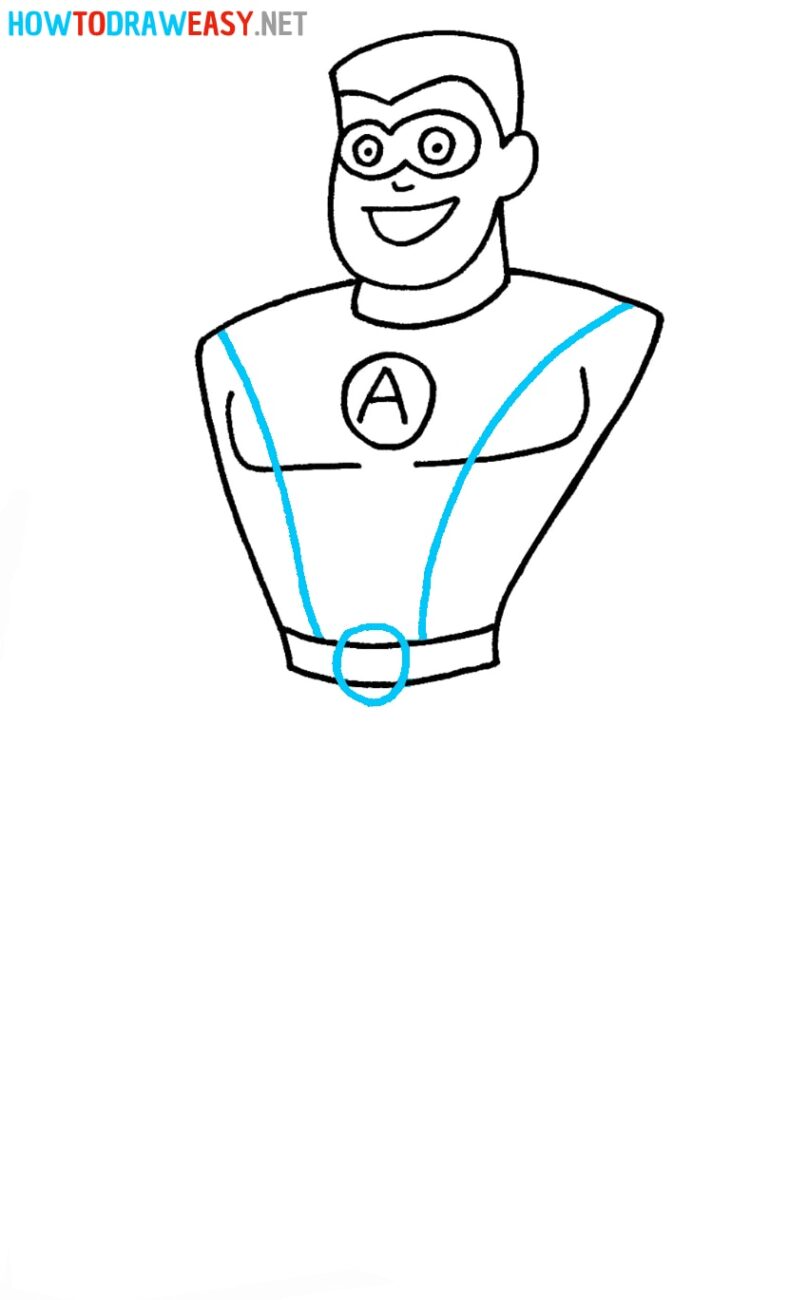 How to Draw a Superhero - How to Draw Easy