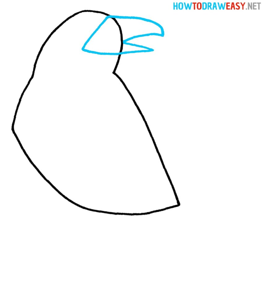 How to Draw a Crow - How to Draw Easy