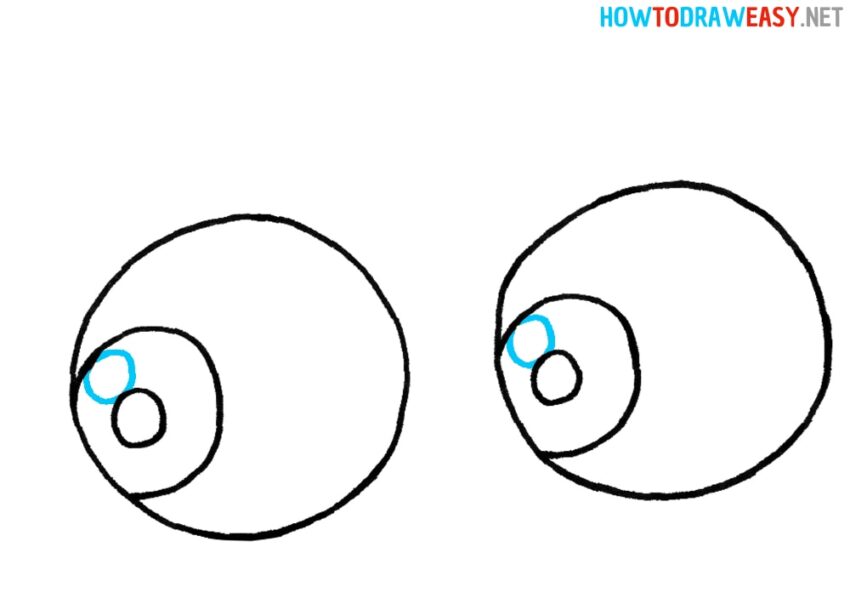 How to Draw Cartoon Eyes - How to Draw Easy
