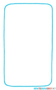 How to Draw a Phone - How to Draw Easy