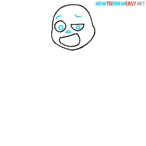 How to Draw Sans - How to Draw Easy