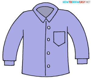 How to Draw a Shirt Step by Step - How to Draw Easy