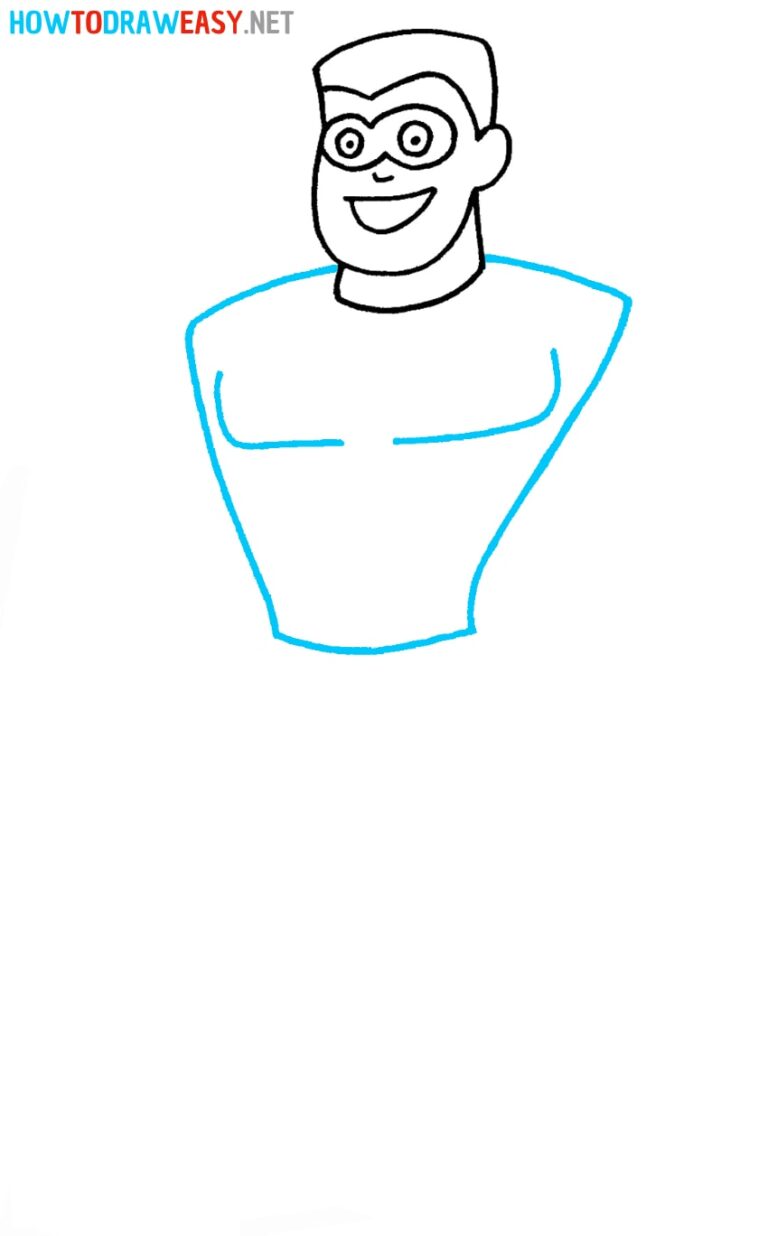 How to Draw a Superhero - How to Draw Easy