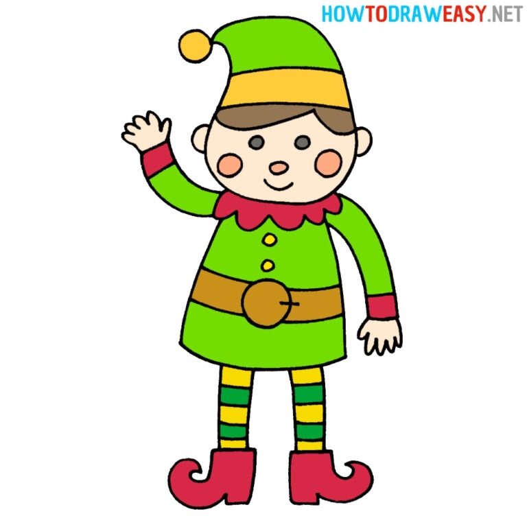 How to Draw an Elf - How to Draw Easy