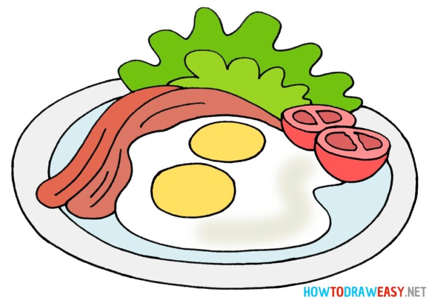 How to Draw Food - How to Draw Easy