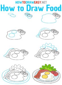 How to Draw Food - How to Draw Easy