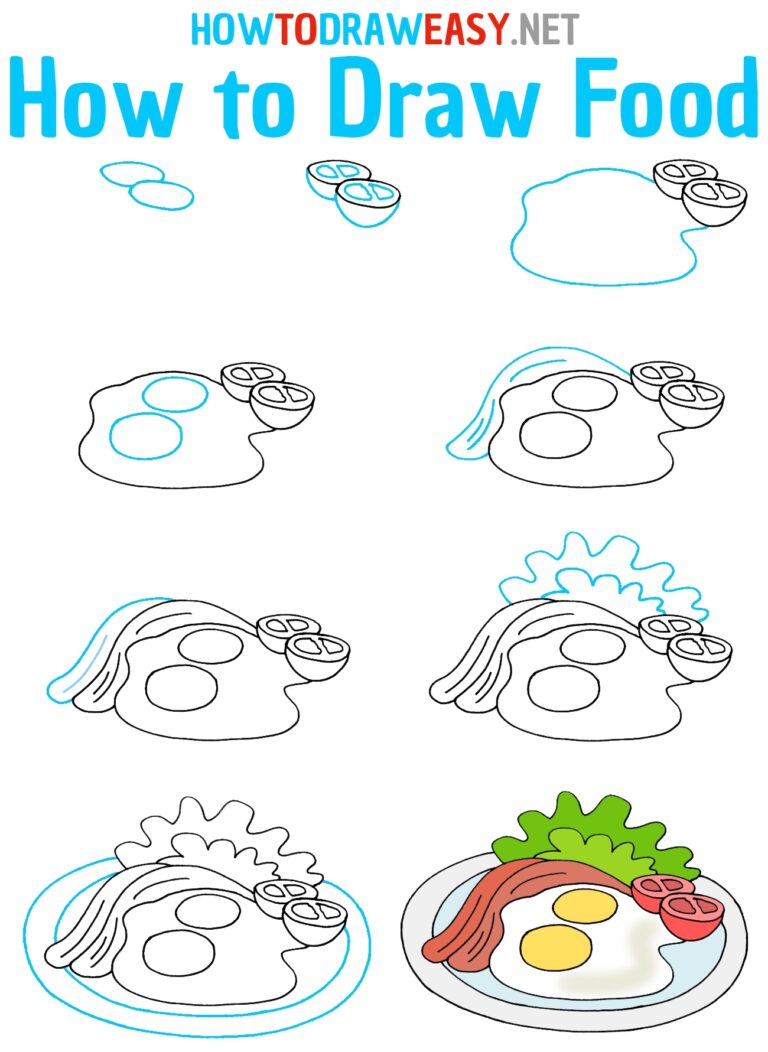 How to Draw Food - How to Draw Easy