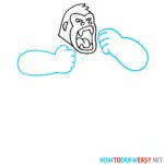 How to Draw King Kong - How to Draw Easy