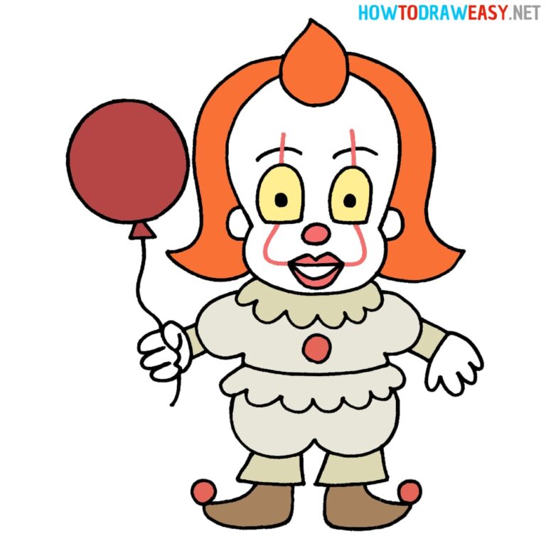 How to Draw Pennywise - How to Draw Easy