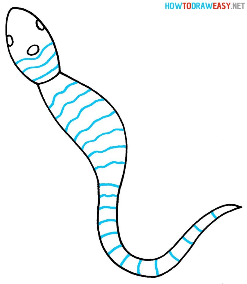 How to Draw a Lizard - How to Draw Easy