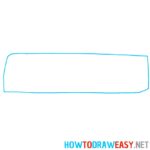 How to Draw a Bus Step by Step - How to Draw Easy