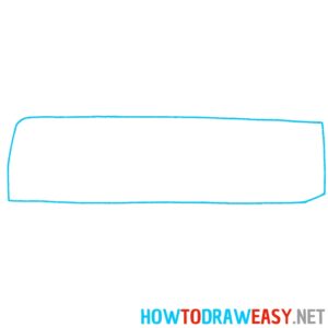 How to Draw a Bus Step by Step - How to Draw Easy