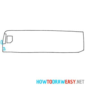How to Draw a Bus Step by Step - How to Draw Easy