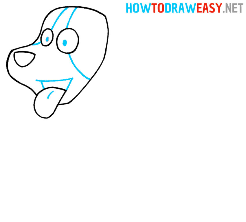 How to Draw an Easy Dog - How to Draw Easy