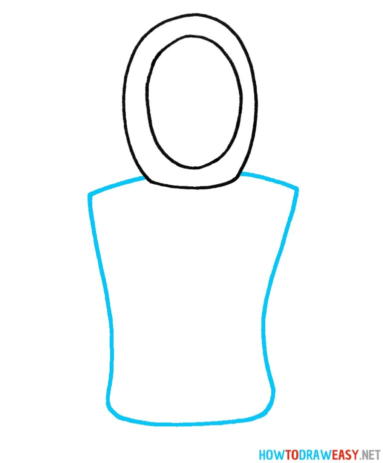 How to Draw a Hoodie - How to Draw Easy