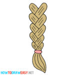 How to Draw a Braid - How to Draw Easy