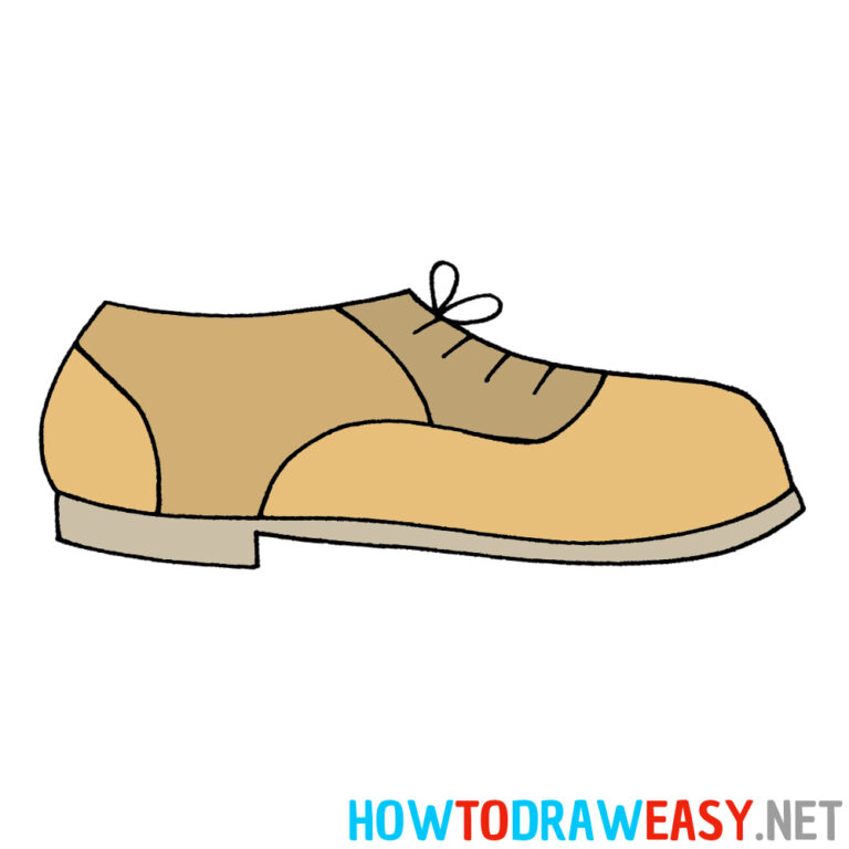 How to Draw a Shoe - How to Draw Easy