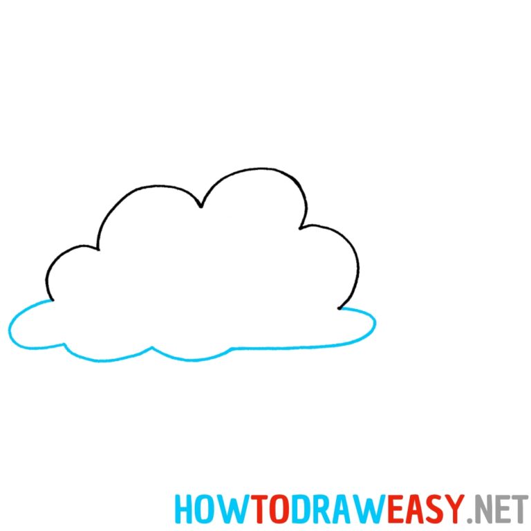 How to Draw Clouds - How to Draw Easy