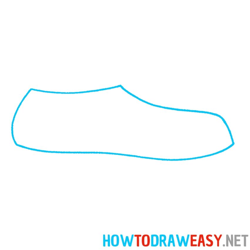How to Draw a Shoe - How to Draw Easy