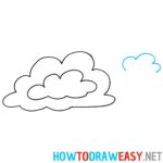 How to Draw Clouds - How to Draw Easy