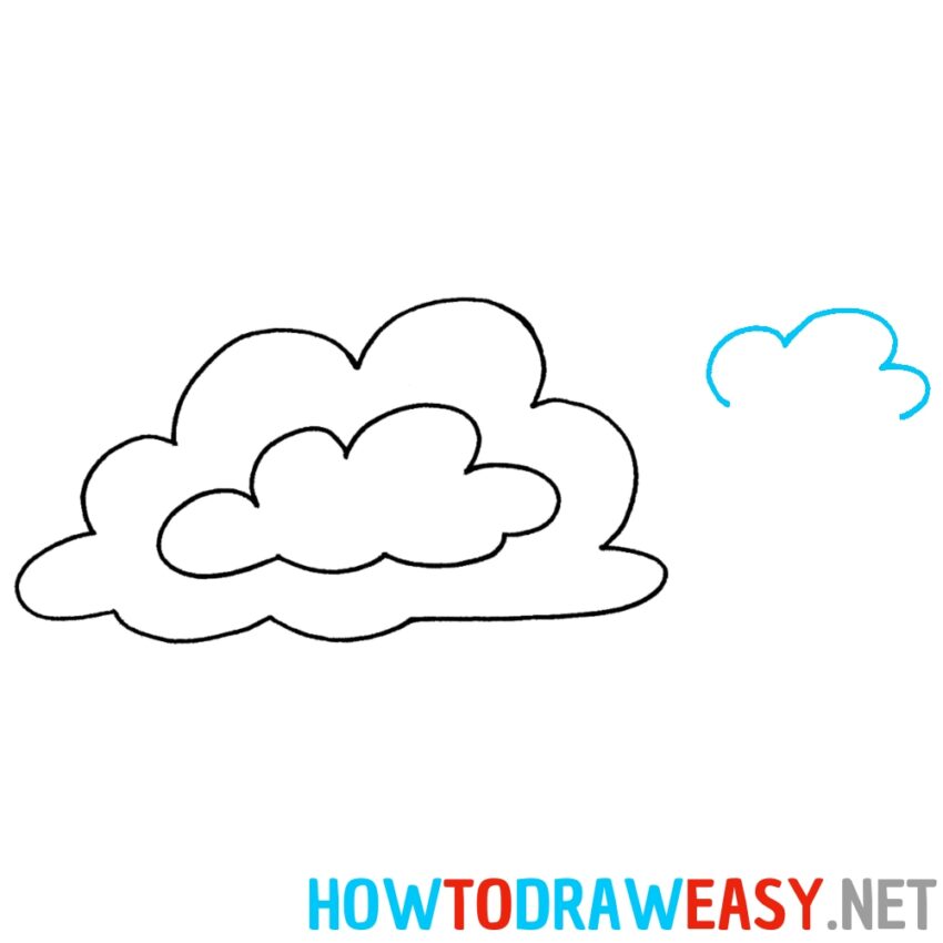 How to Draw Clouds - How to Draw Easy