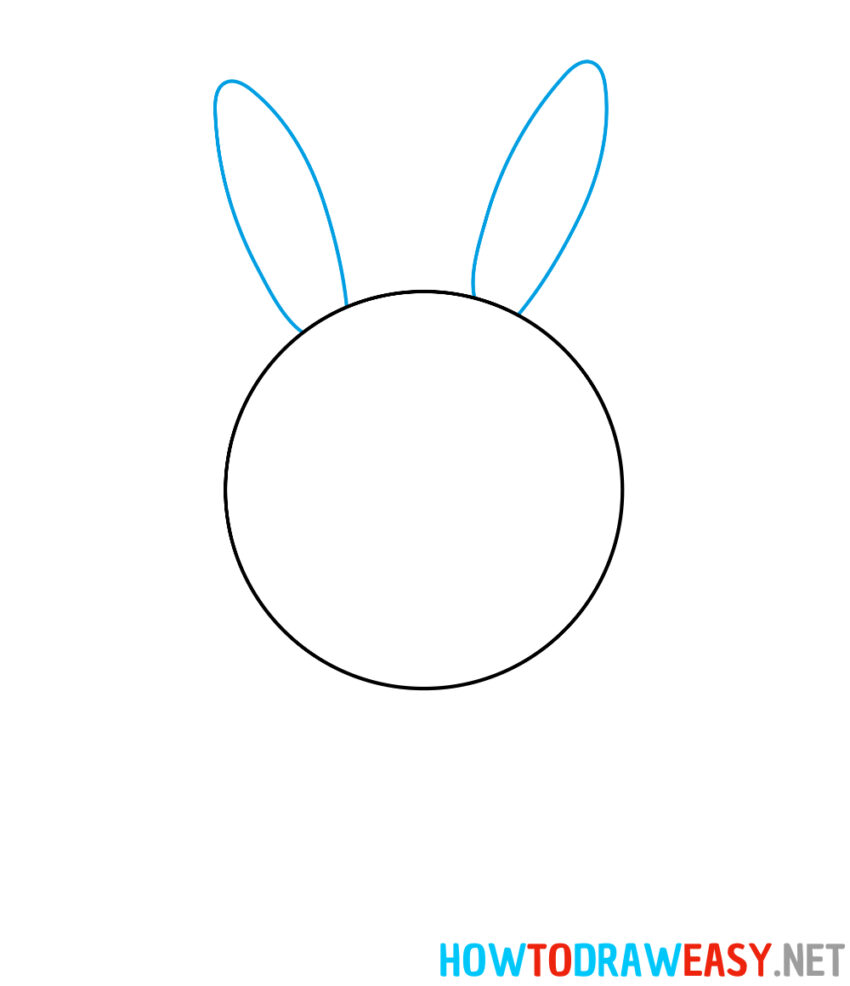 How to Draw a Cartoon Baby Bunny - How to Draw Easy