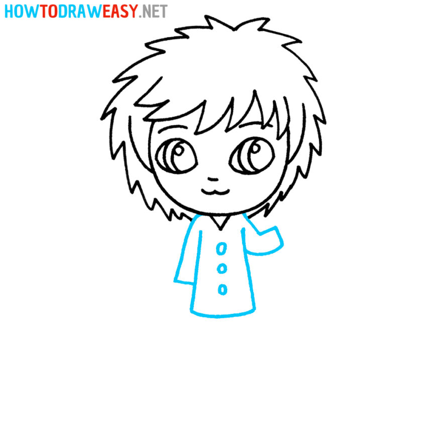 How to Draw a Chibi Person - How to Draw Easy