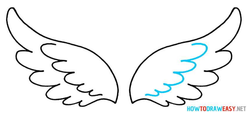 How to Draw Wings - How to Draw Easy