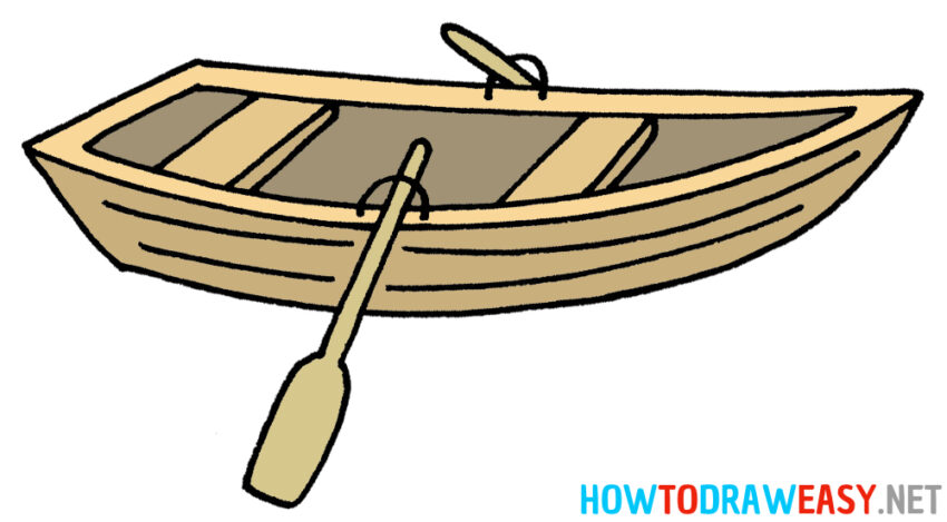 How to Draw a Boat - How to Draw Easy