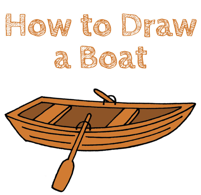 How to Draw a Boat - How to Draw Easy