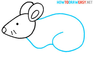 How to Draw a Mouse - How to Draw Easy