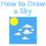 How to Draw a Sky - How to Draw Easy