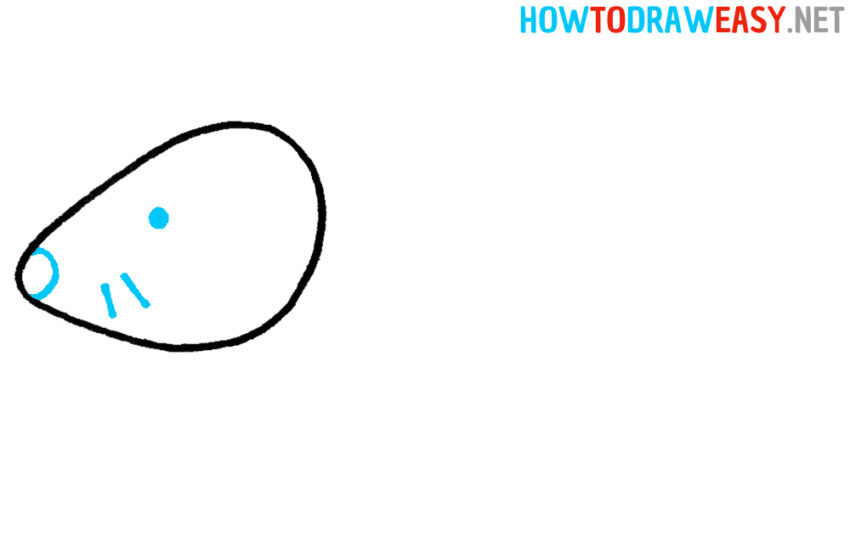 How to Draw a Mouse - How to Draw Easy