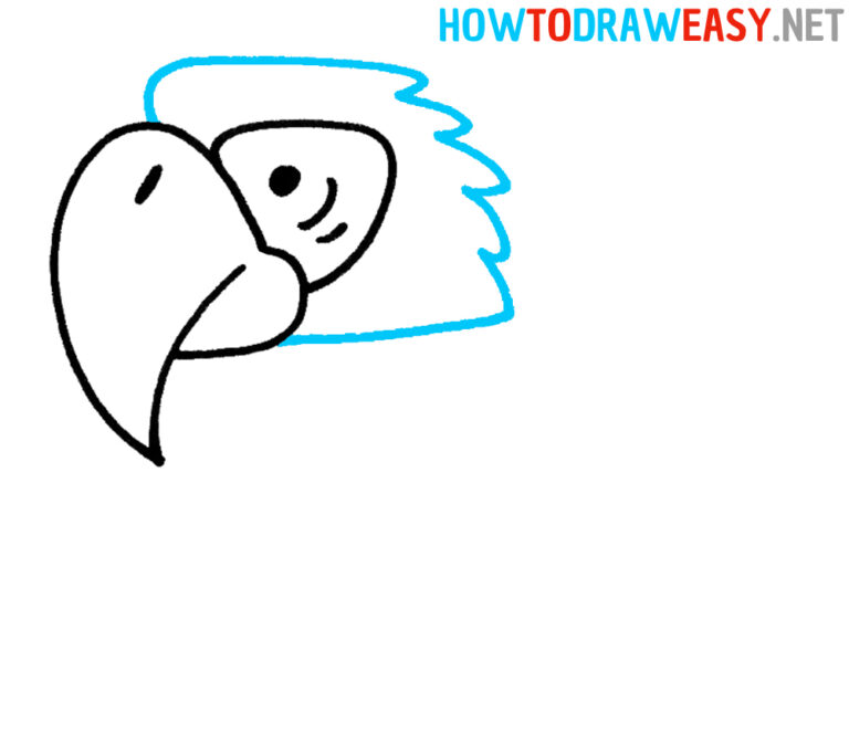How to Draw a Parrot - How to Draw Easy