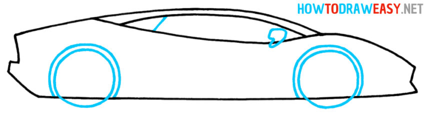 How to Draw a Lambo - How to Draw Easy