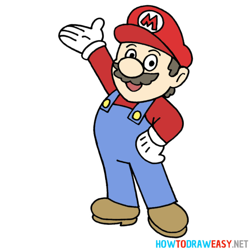 How to Draw Mario - How to Draw Easy
