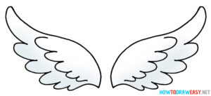 How to Draw Wings - How to Draw Easy