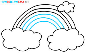 How to Draw a Rainbow - How to Draw Easy