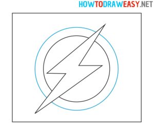 How to Draw the Flash Logo - How to Draw Easy