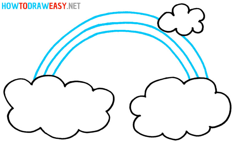 How to Draw a Rainbow - How to Draw Easy