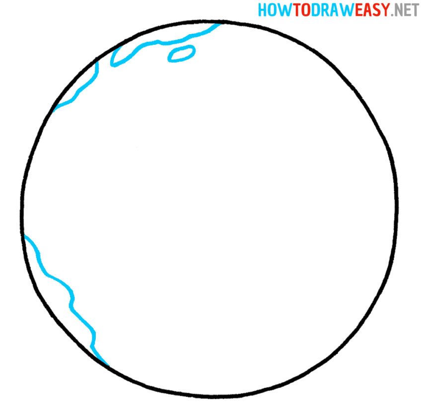 How to Draw the Earth - How to Draw Easy