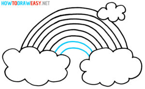 How to Draw a Rainbow - How to Draw Easy