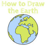 How to Draw the Earth - How to Draw Easy
