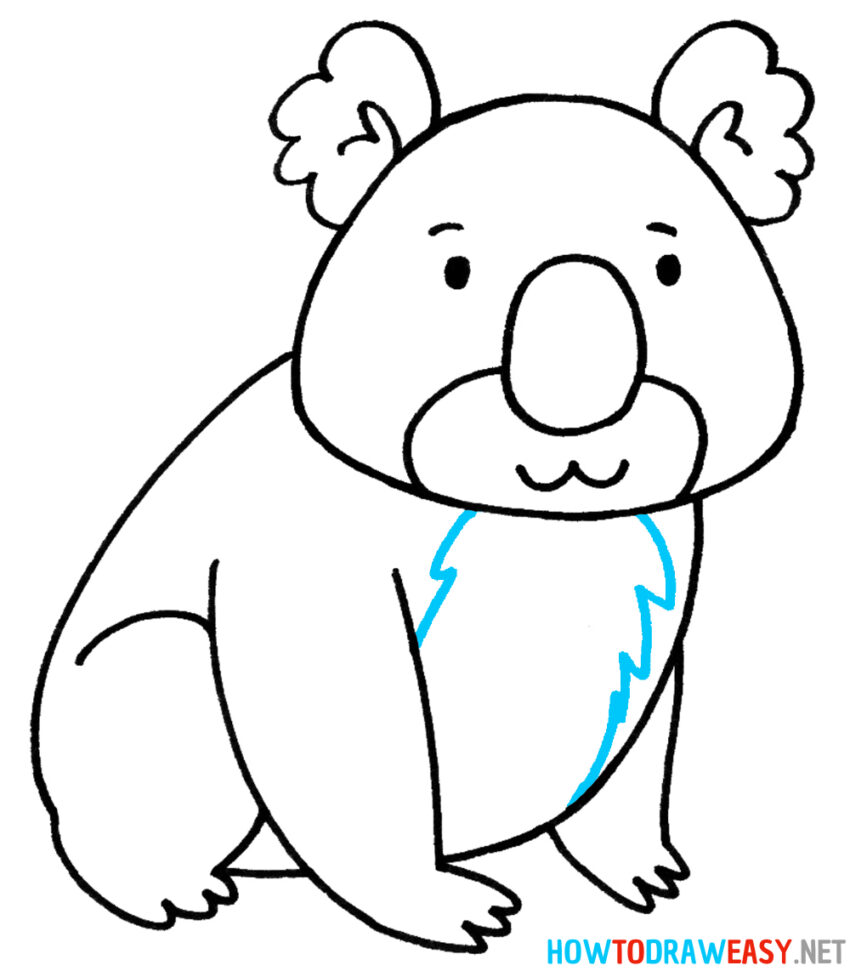 How to Draw a Koala - How to Draw Easy