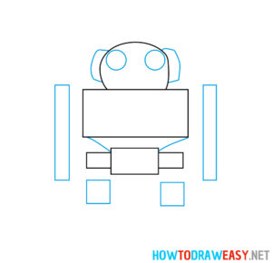 How to Draw a Robot Step by Step - How to Draw Easy