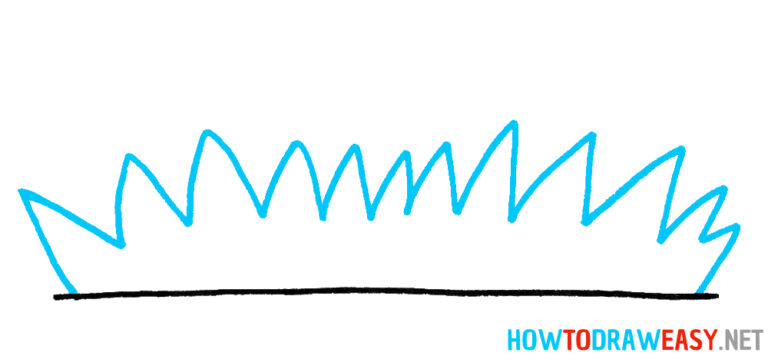 How to Draw a Grass - How to Draw Easy