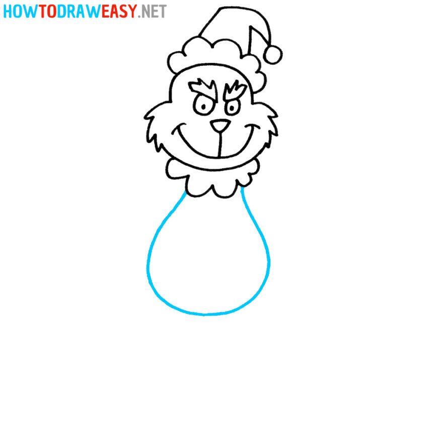 How to Draw the Grinch - How to Draw Easy
