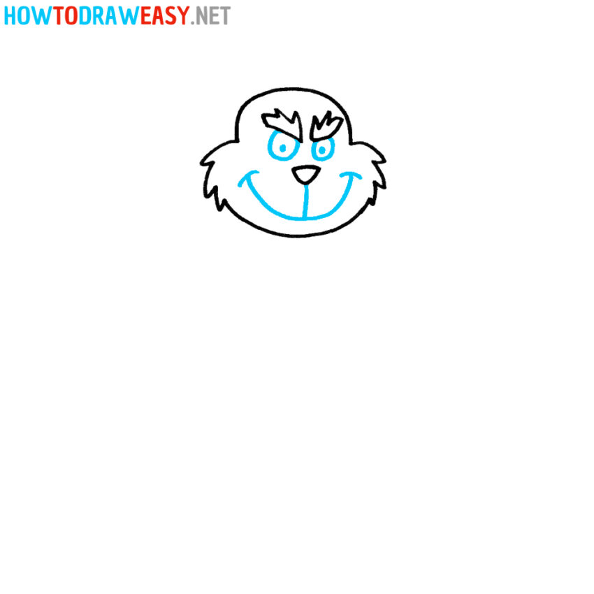 How to Draw the Grinch - How to Draw Easy