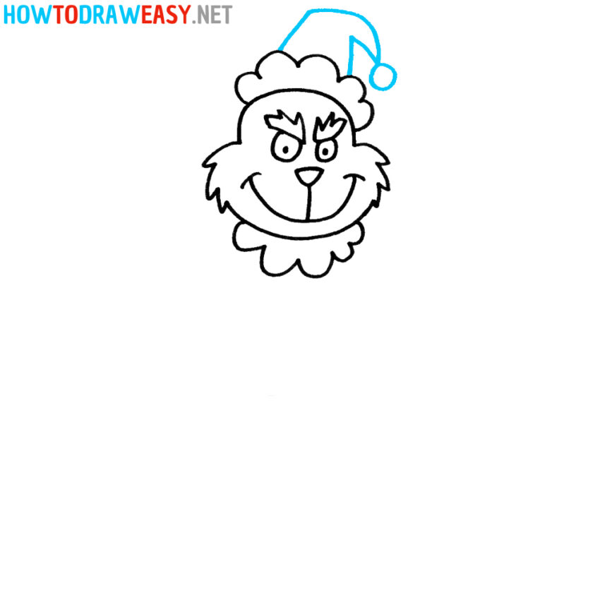 How to Draw the Grinch - How to Draw Easy