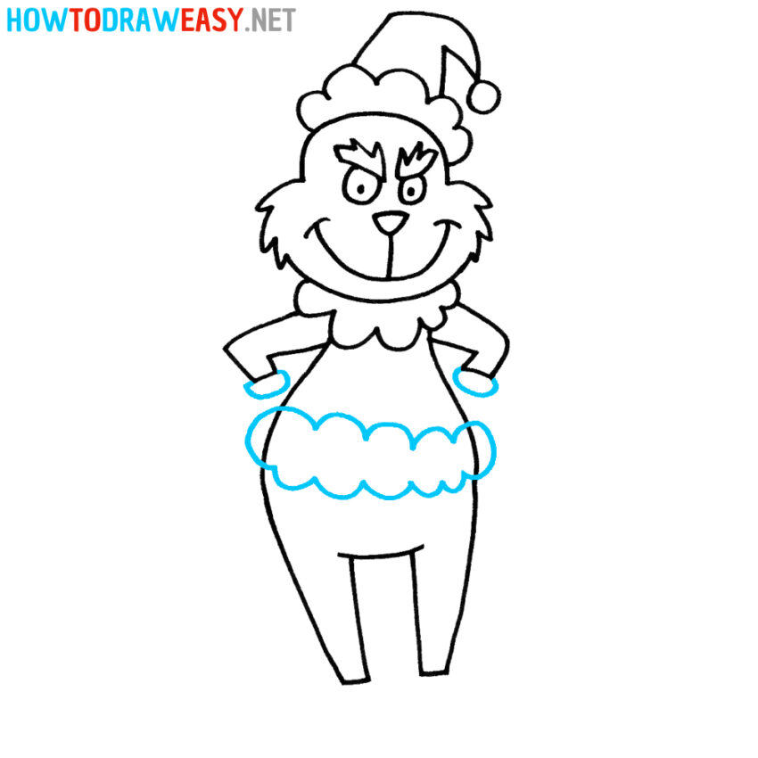How to Draw the Grinch - How to Draw Easy